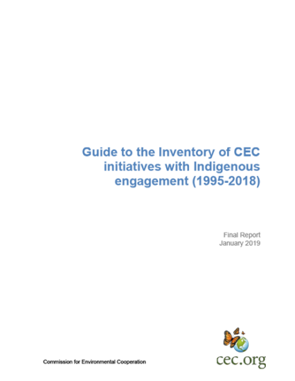 Guide to the Inventory of initiatives with Indigenous engagement