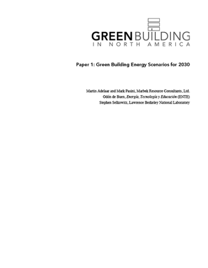 Green Building Energy Scenarios for 2030