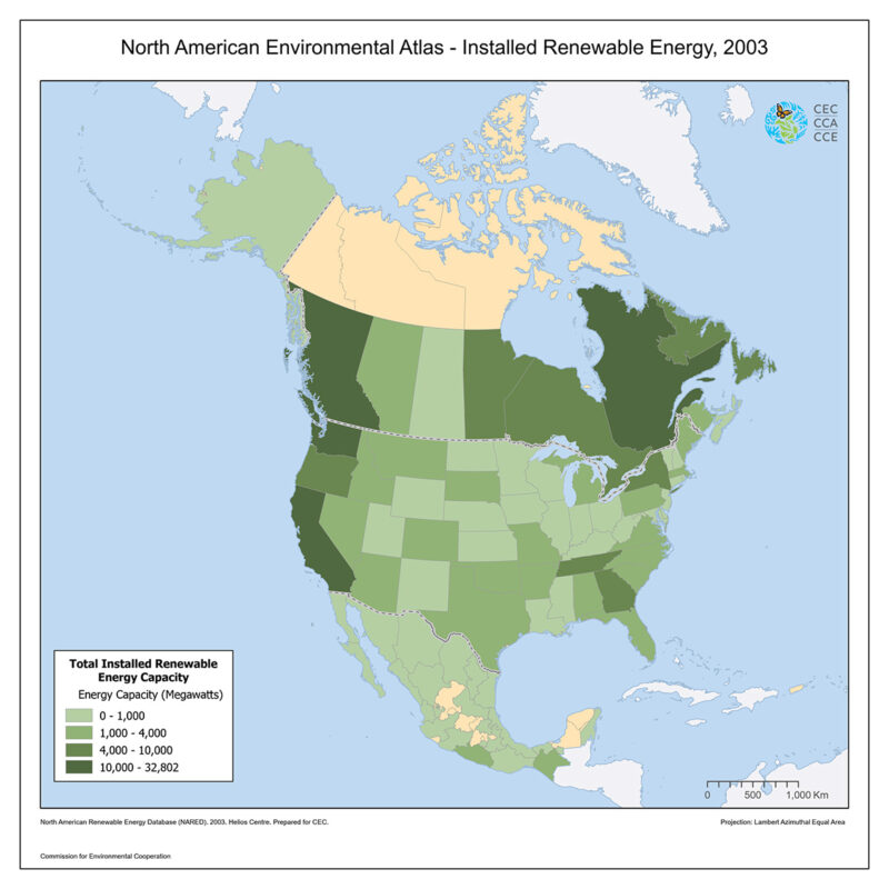 Installed Renewable Energy