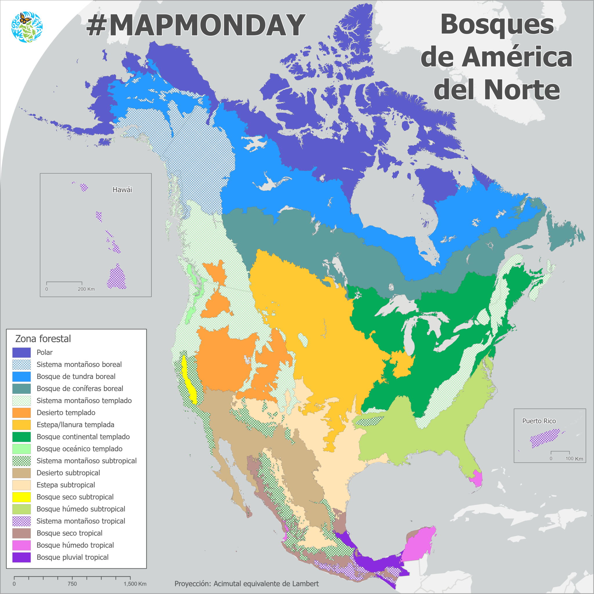 Bosques de América del Norte